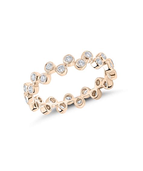 Ungar And Ungar Rose Gold Diamond Stacking Ring Phillip Stoner The Jeweller