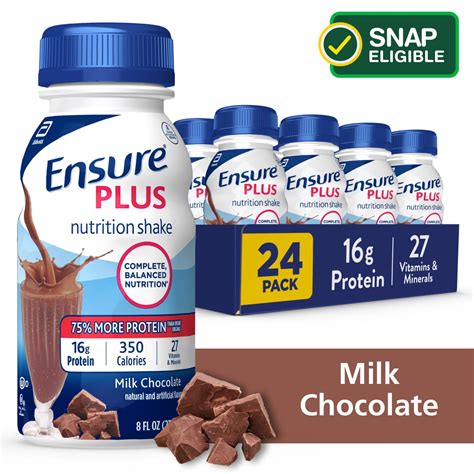 Ensure Plus Nutritional Drink With 16 Grams Of High Quality Protein
