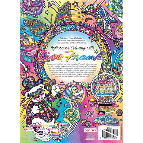 Lisa Frank Coloring Pages Already Colored 2025