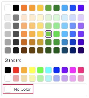 DxColorPalette Class Blazor DevExpress Documentation