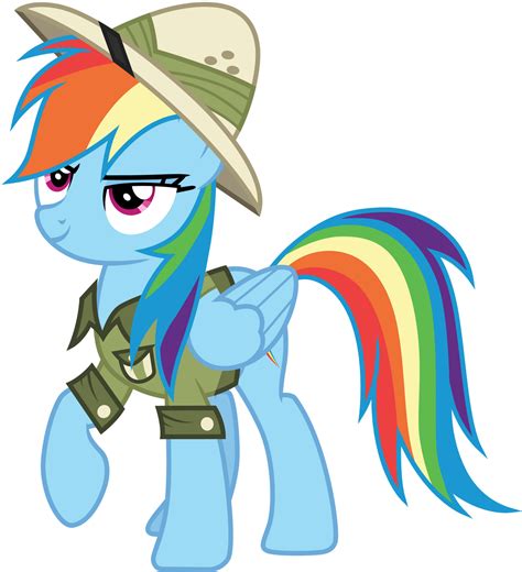 Adventurer Rainbow Dash By Cloudyglow On Deviantart