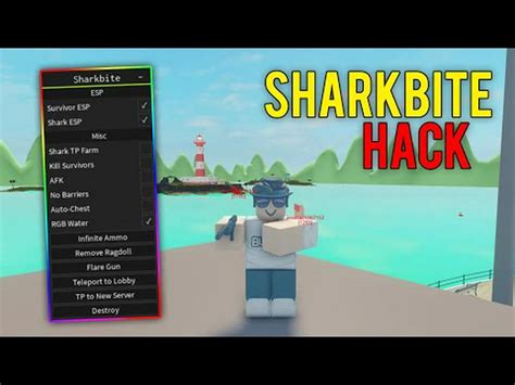 New Roblox Sharkbite Script Hack Gui Infinite Teeth Auto Farm