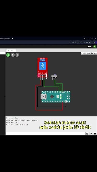 Menyalakan Motor Menggunakan Limit Switch Di Arduino Arduino