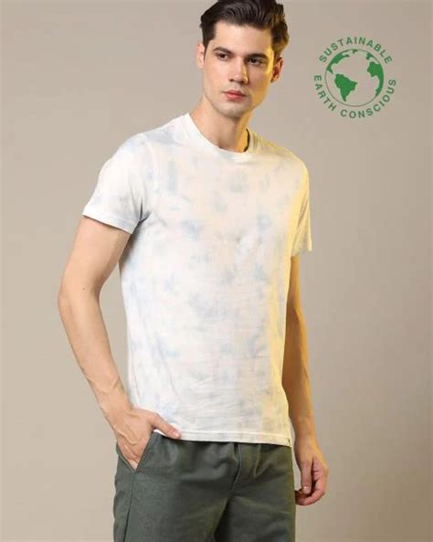 Buy Regular Fit Tie And Dye Crew Neck T Shirt Online At Best Prices In