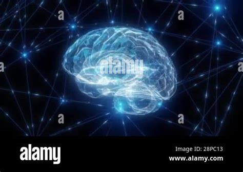 Artificial Intelligence Digital Brain In Cyber Space Neural Network Ai Deep Learning Computer