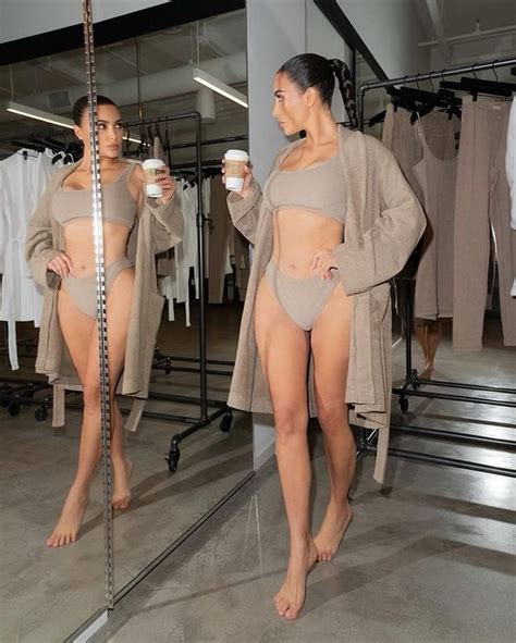 Kim Kardashian Looks Too Skinny In Her New Skims Collection Photos The Fappening