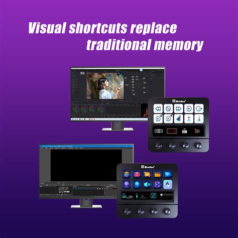 Mbox N4 Stream Deck With Knob Mirabox Streamdeck Lcd Button Live Content Creation Controller