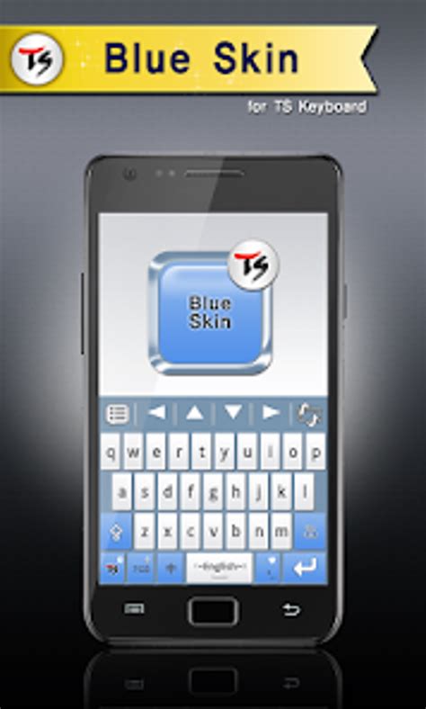 Blue Skin For Ts Keyboard For Android Download