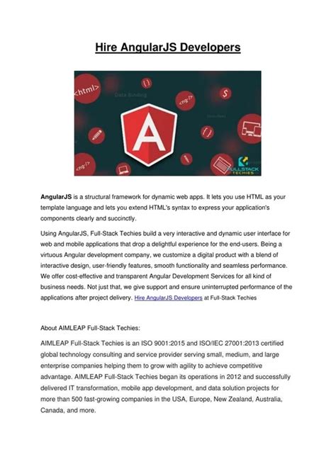 Ppt Hire Angularjs Developers Powerpoint Presentation Free Download