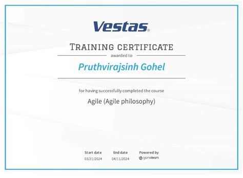 🎓 Excited To Announce That Ive Successfully Completed An Agile Training Course And Earned My