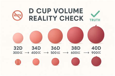 What Is The Difference Between 32d 34d 36d 38d And 40d Bra Size