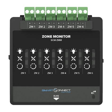 smartconnect multi loop 6 way conventional zone monitor huvo