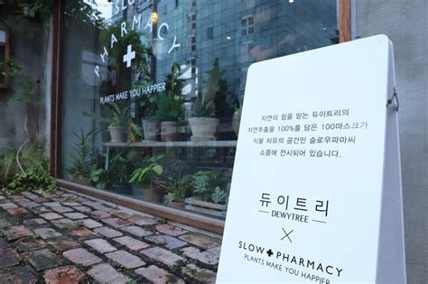 듀이트리x슬로우파마씨 100 마스크 브랜드존 운영
