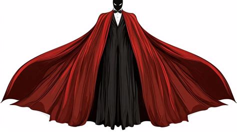 Elegant Gothic Vampire Costume Clipart For Halloween Parties Featuring