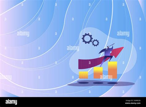 Colorful Image Displaying Progress Abstract Leading Moving Forward Improvement Upgrade Ideas