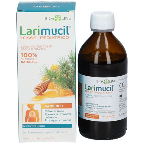 Larimucil Tosse Bambini Sciroppo 175 Ml Redcare