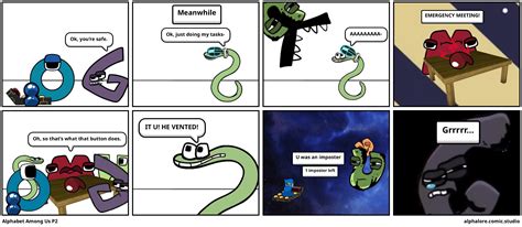 Alphabet Among Us P2 R Alphabetfriends