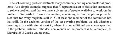 Problem 5 Set Cover This Is Essentially Exercise