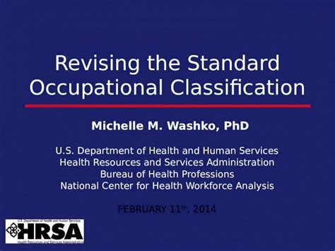 Pptx Revising The Standard Occupational Classification Dokumen Tips