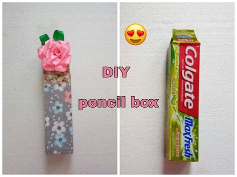 Recycled Crafts Idea With Toothpaste Cover Diy Pencil Recycled