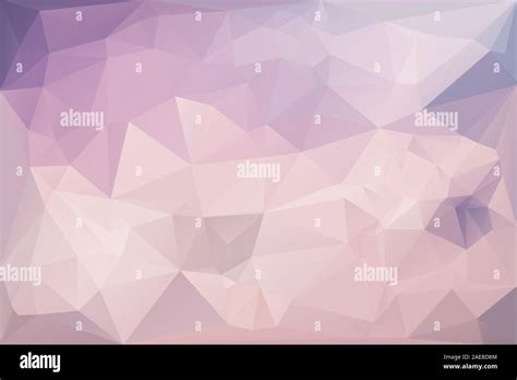 Abstract Geometric Background With Triangles Vector Polygonal Texture