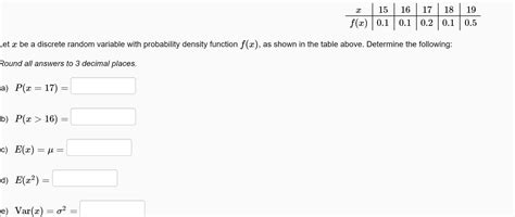 Solved F X Let X Be A Chegg Com