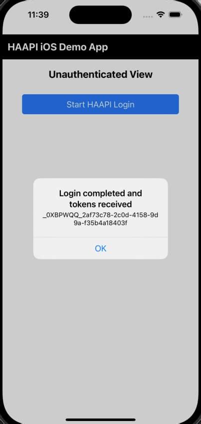 IOS Integration Of The HAAPI Mobile UI SDK Curity Identity Server