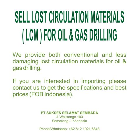 Lost Circulation Material