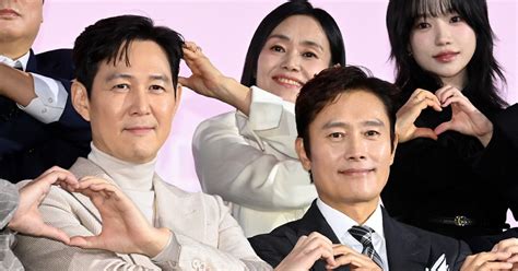 [포토] 이정재 이병헌 오징어게임 시즌2 사랑해주세요