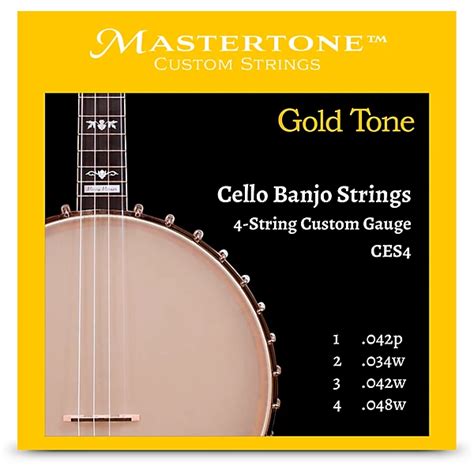 Gold Tone Ces4 4 String Custom Gauge Banjo Cello Strings Guitar Center