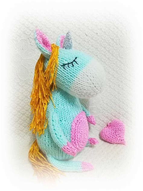 Delightful Unicorn Knitting Pattern