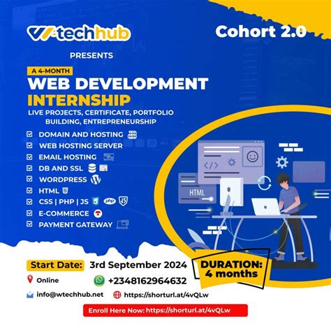 W Tech Hub On Linkedin Wtechhub Internship Entrepreneurship