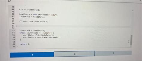 Solved String Statecount Is Read From Input As The Number Of