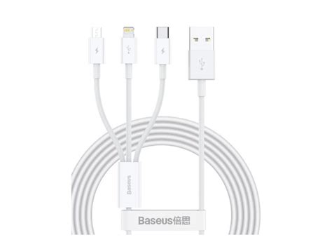 Baseus Superior Series Fast Charging Data Cable Usb To Mlc 35a 15m