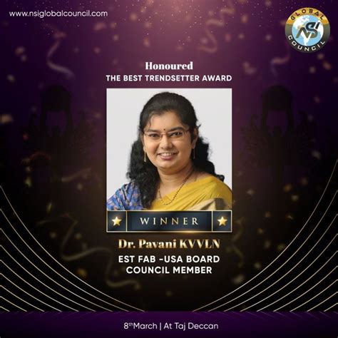Dr Pavani Kadiyala Hc On Linkedin Nsiglobalcouncil Linkedin 23