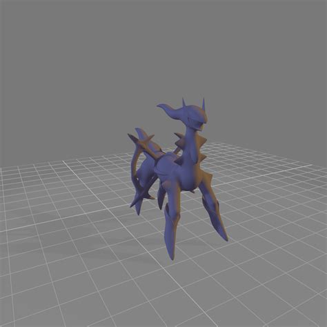 Stl File Pokemon Arceus・model To Download And 3d Print・cults