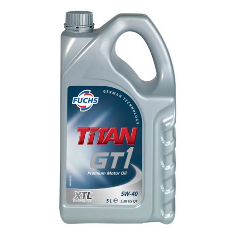 FUCHS TITAN GT1 5W-40 5L - Lubricant Store