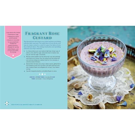 The Unofficial Genshin Impact Cookbook Kierra Sonderkerer Emag Ro