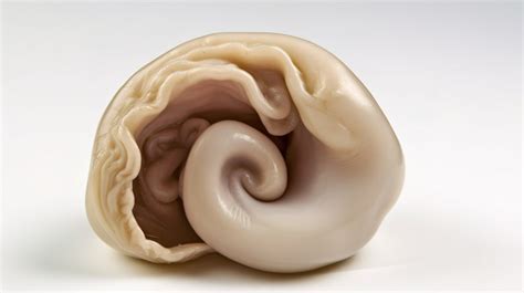 Polymer 3 Dimensional Sculpture Of A Snail Shell Backgrounds  Free