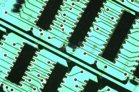 Chip On Circuit Board Stock Image Image Of Computer 40854897