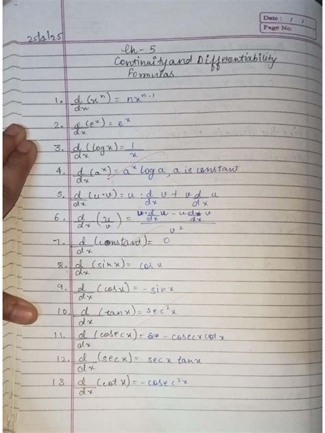 Continuity And Differentiability Pdf