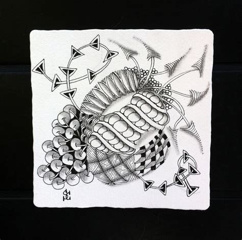 Tangled Ink Art DIVA Challenge String Into Spring