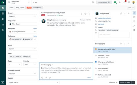 Using Ai To Generate A First Reply In A Ticket Eap Zendesk Help