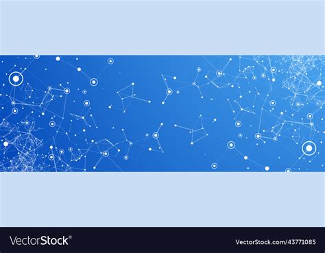 Cover Template For Science And Technology Vector Image