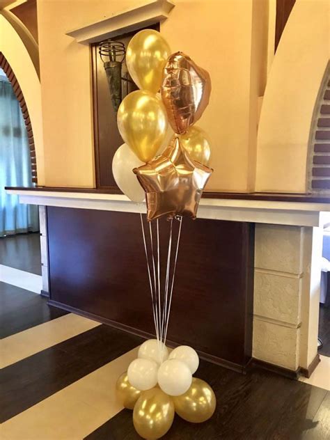 5 балона с хелий 1 фолиева звезда 1 фолиево сърце в цветове по избор Парти Зона 365