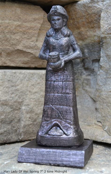 Assyrian Sumerian Goddess Inanna Ishtar Mari Lady Of Wel Spring
