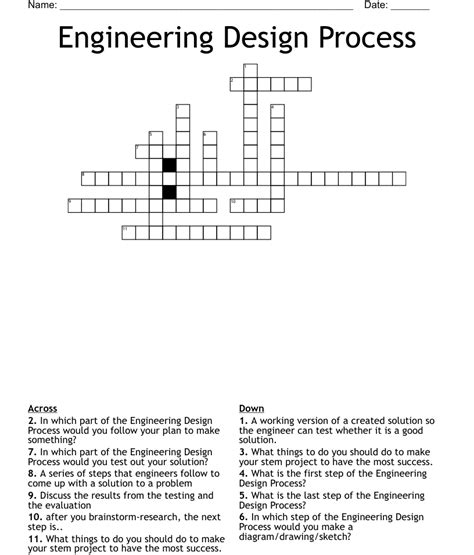 Engineering Design Process Worksheet Freebie The Engineering Design