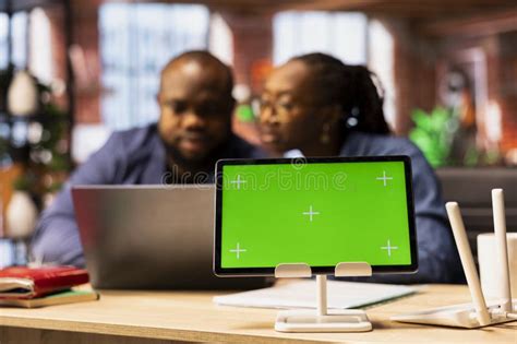 Black Couple Tries To Fix An Ongoing Wi Fi Problem By Rebooting Their Modem Stock Photo Image