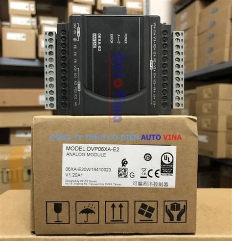 Delta PLC Input Output Module DVP06XA E2 DVP04AD S DVP04AD DVP04DA