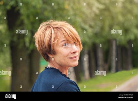 Redhead Mature Woman Hi Res Stock Photography And Images Alamy